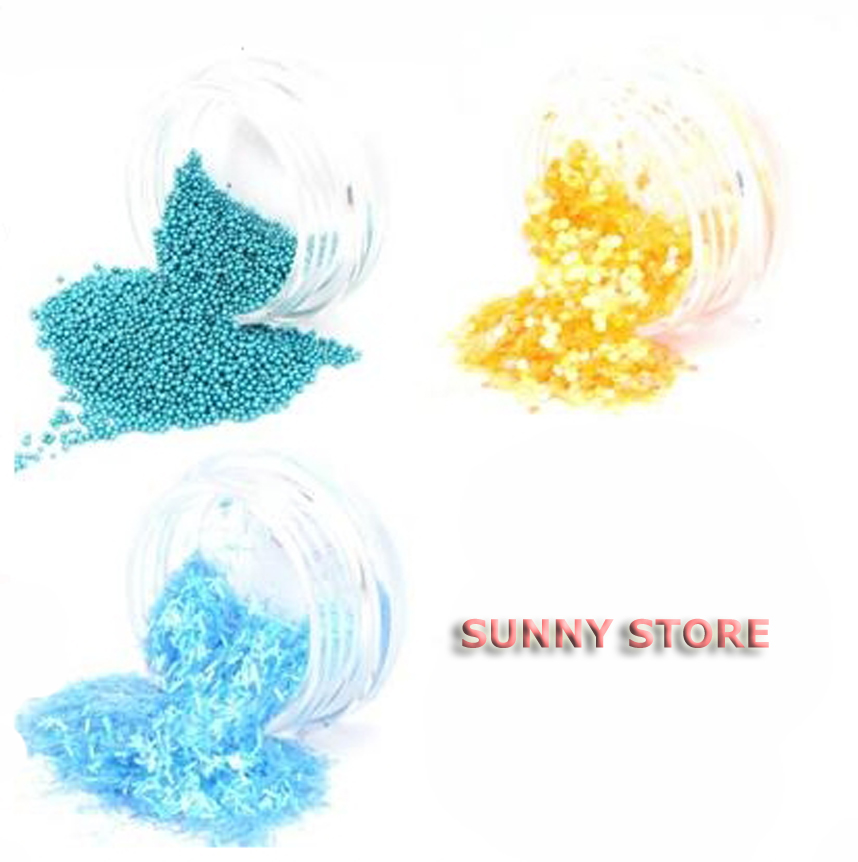 72pc Various Color Acrylic Uv Gel Nail Art Glitter Powder on Luulla