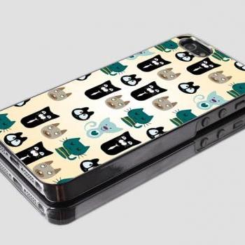 Cat Heads Protective Case For Iphone And Samsung Galaxy ( Screen ...